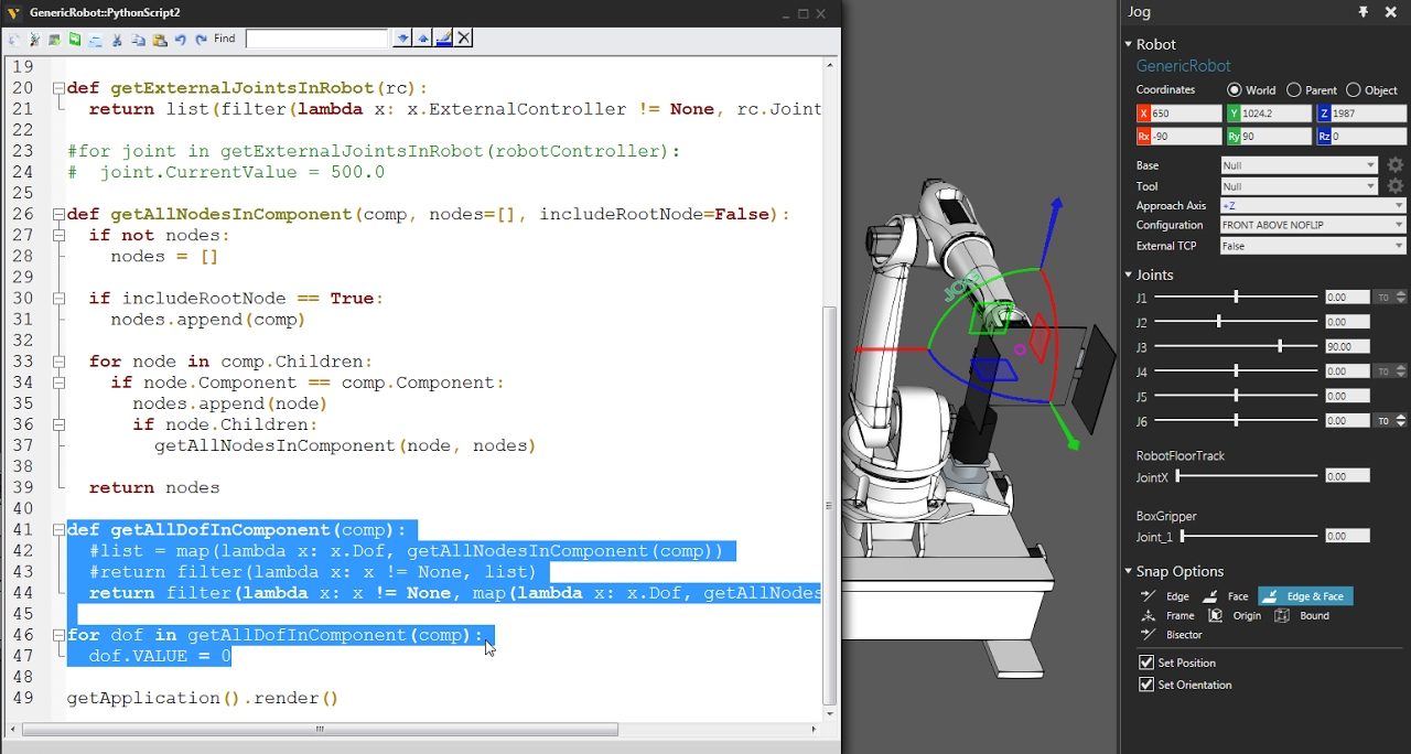 Joints and Degrees of Freedom | Visual Components Academy