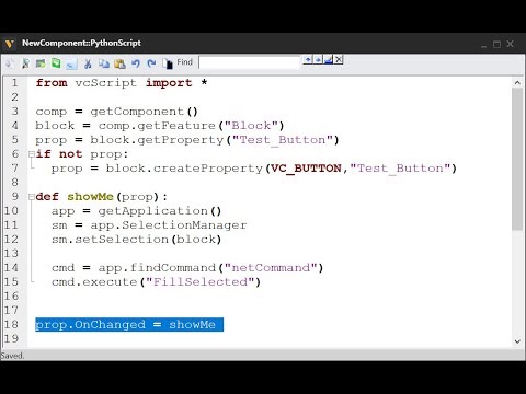Create a Button Property | Visual Components Academy