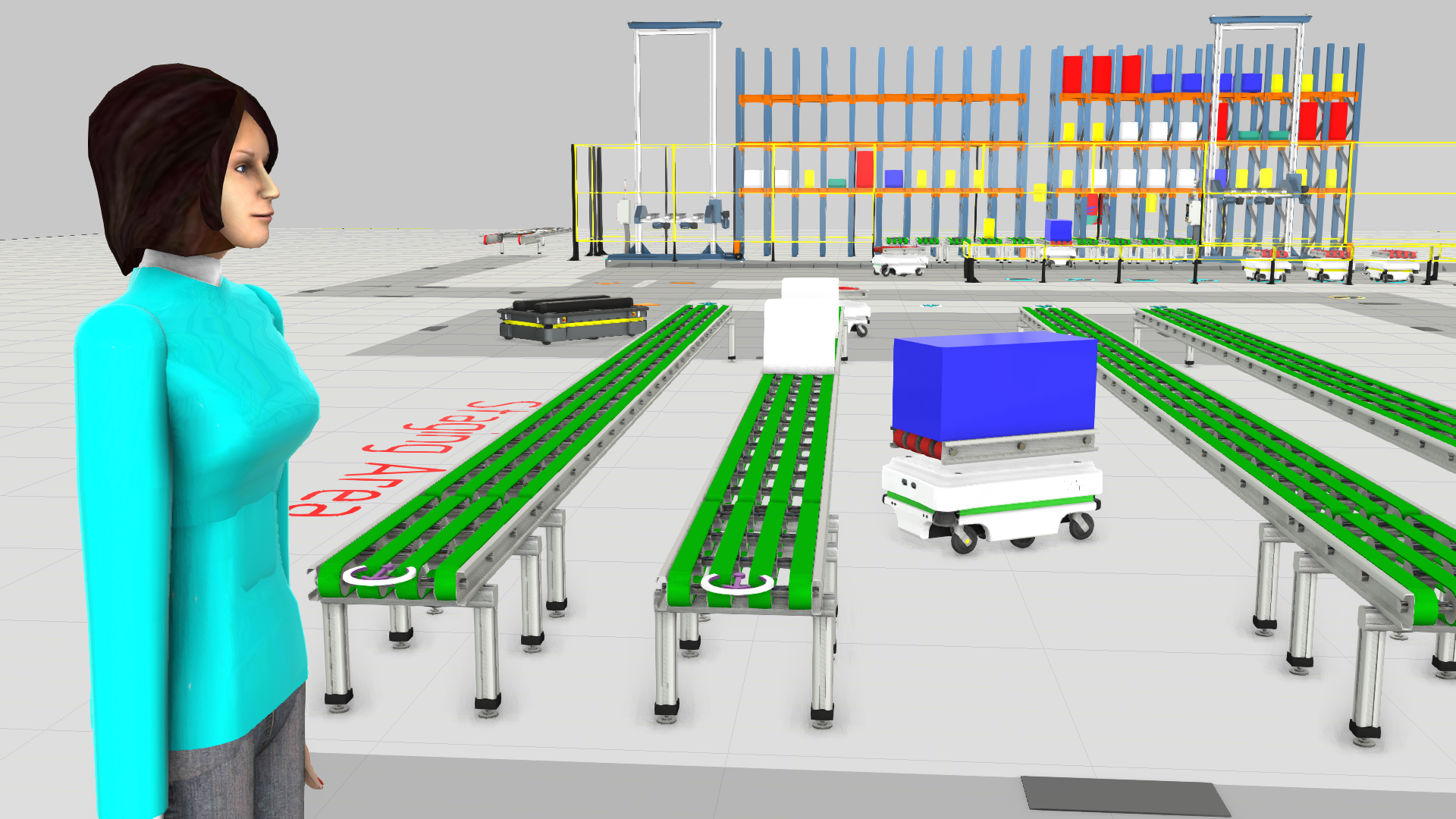 Simulating Resources Using Process Modeling Library Visual Components Academy