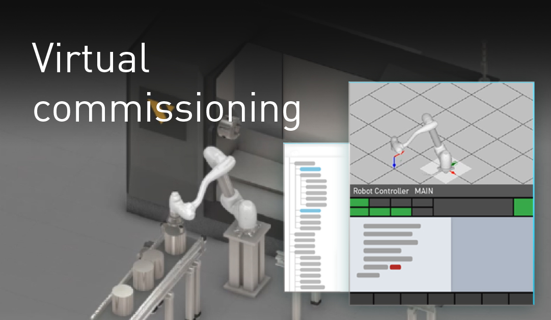 Using Visual Components for Virtual Commissioning